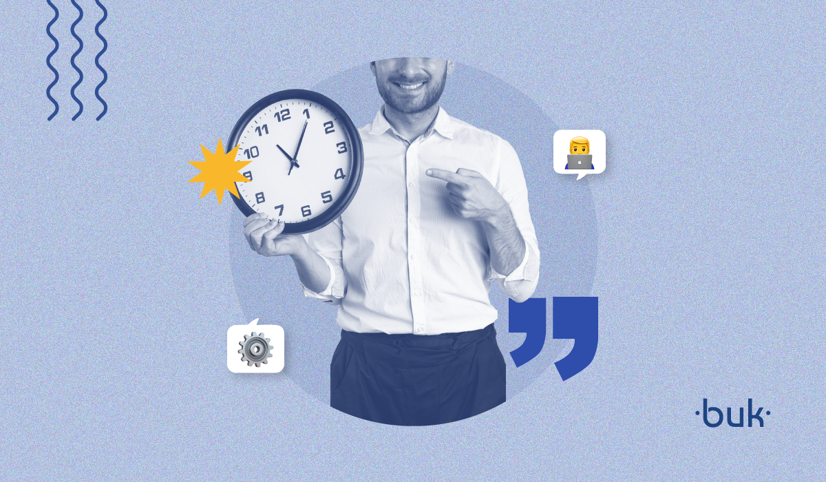 Reloj control o control de asistencia digital - Buk