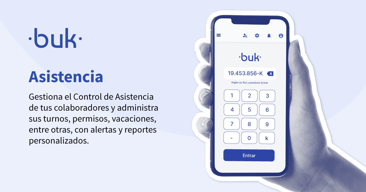 Control de Asistencia: Gestiona tiempos y alertas - Buk